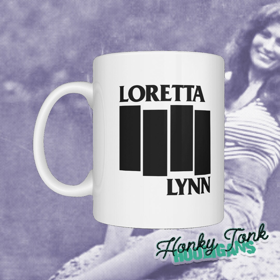 Loretta Lynn - Black Flag - Hardcore Country Punk Tribute Mug - Etsy