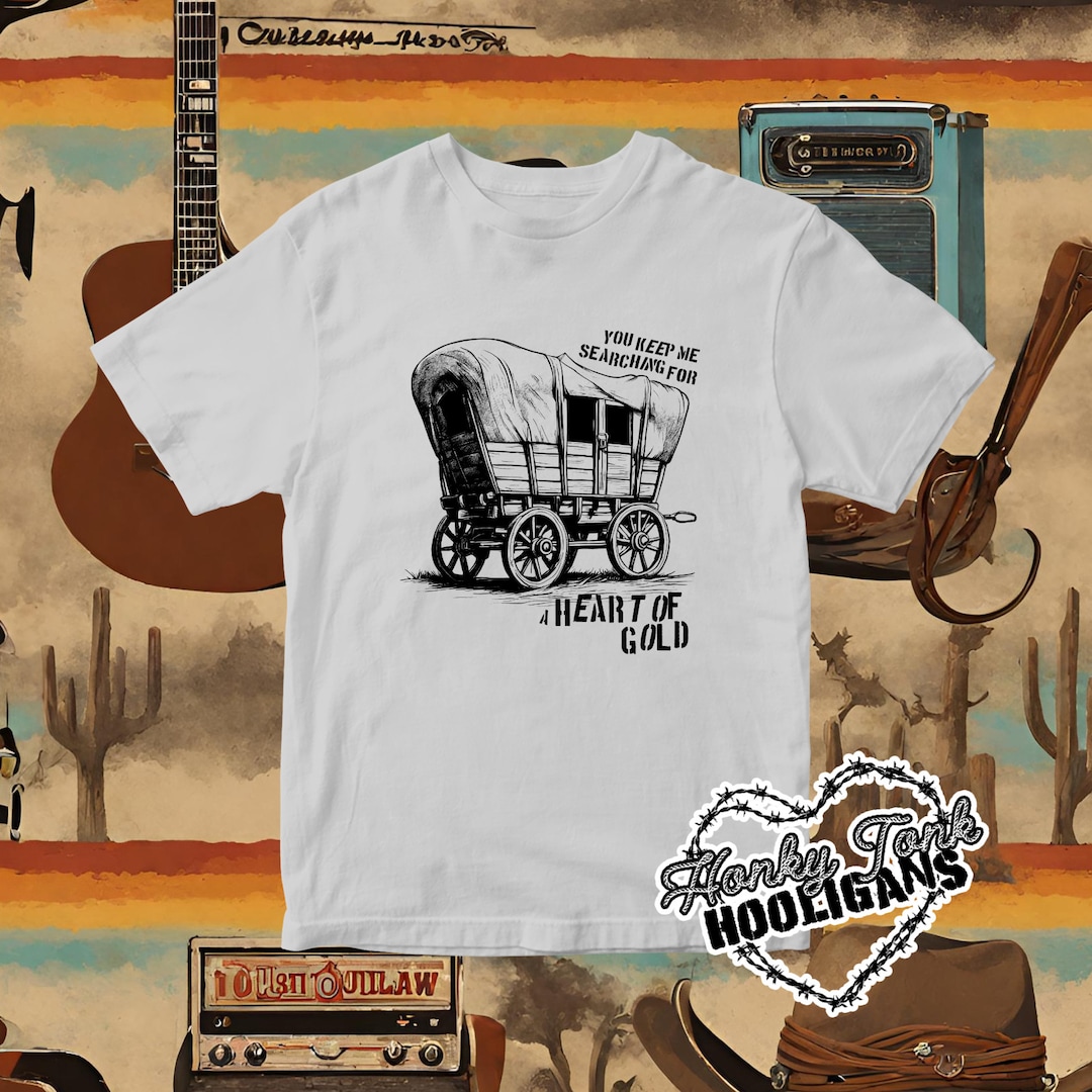 Neil Young - Heart of Gold - Hippie - Punk Rock Country T-shirt **more ...