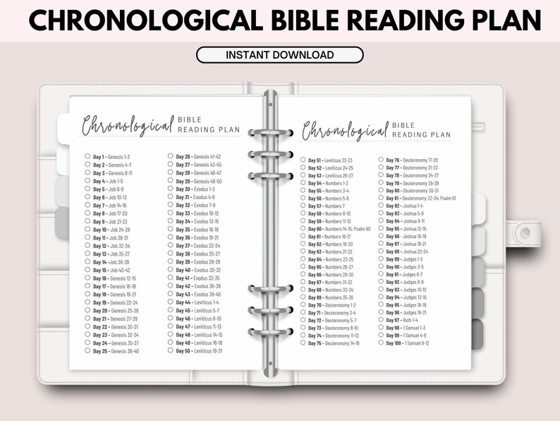Bible Reading Plan | Bible Reading Goals | New Testament | 365 Days ...
