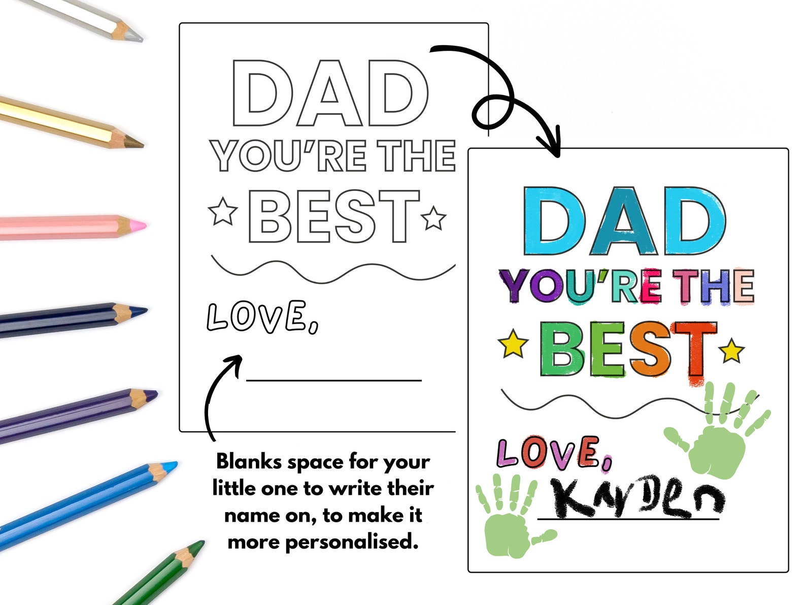 All About My Daddy Printable, Fill in the Blanks, Daddy Questionnaire ...