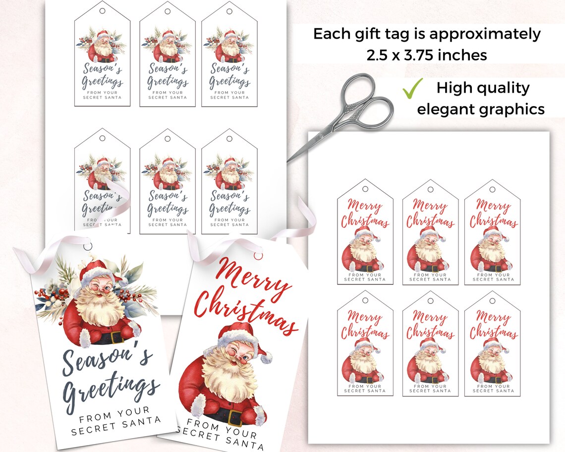 Secret Santa Kit | Office Coworkers | Christmas Gift Exchange ...