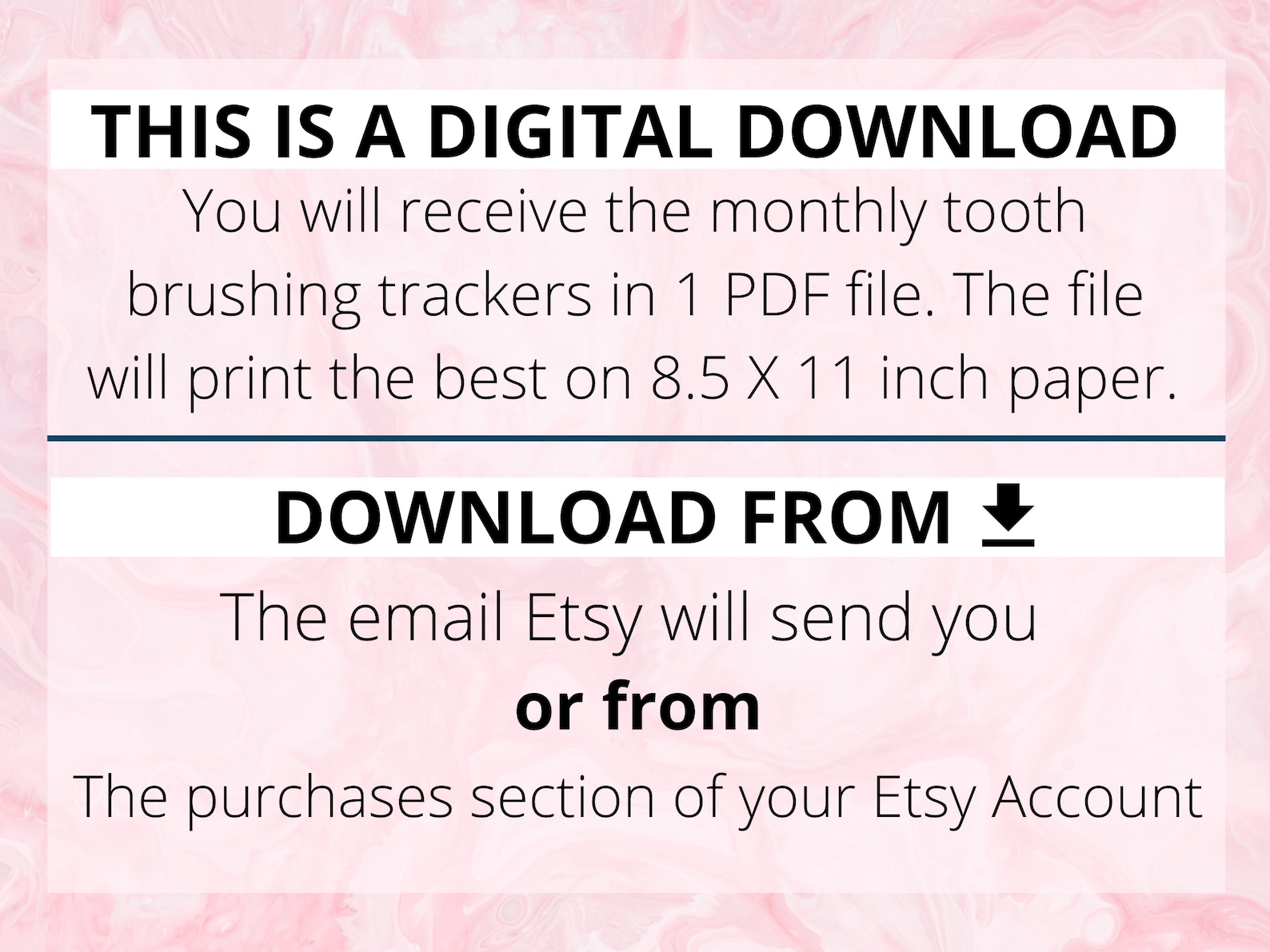 Printable Cute Monthly Tooth Brushing Tracker for Kids, I Brushed My ...