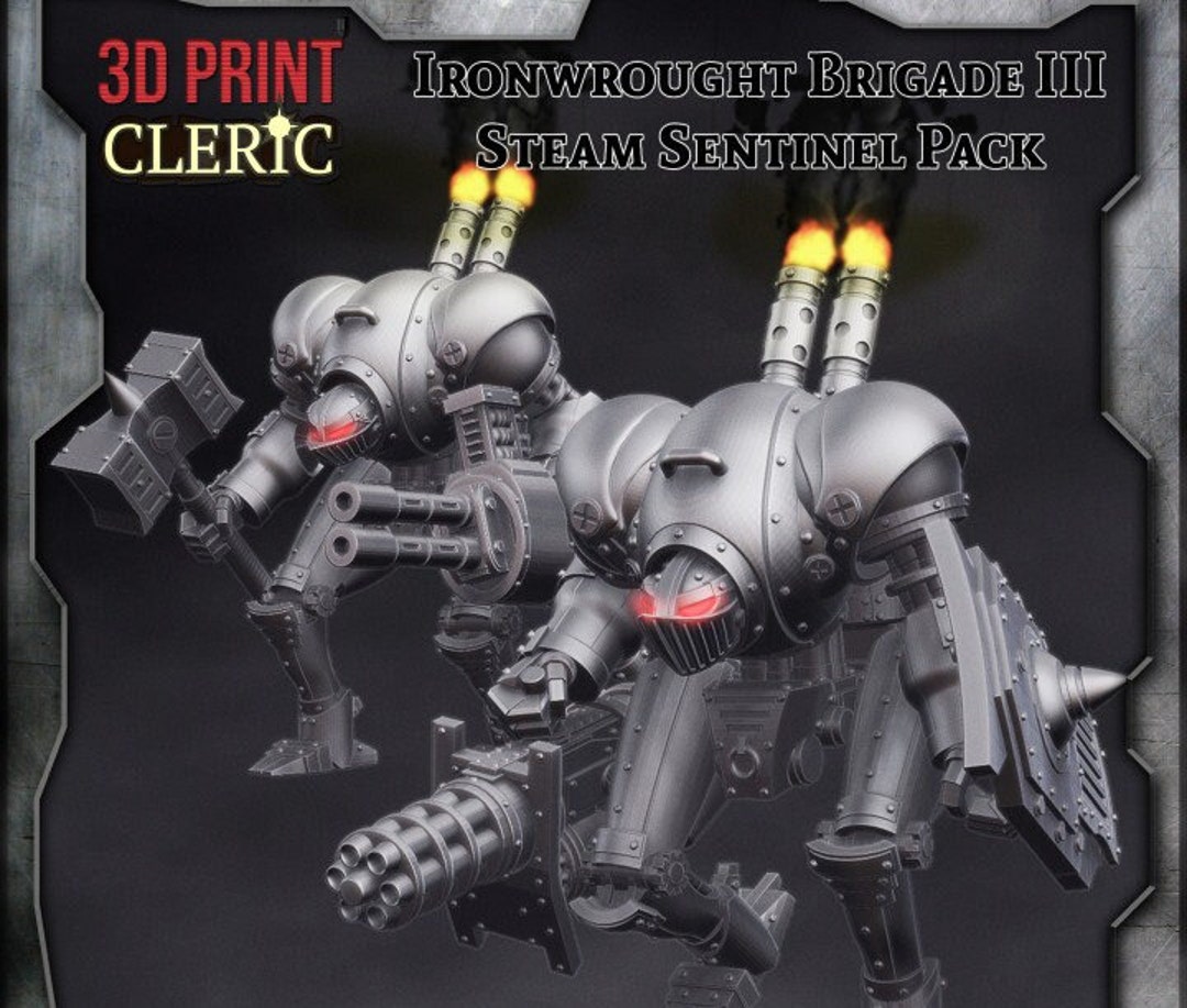 Ironwrought Brigade III Steam Sentinel Pack - Etsy