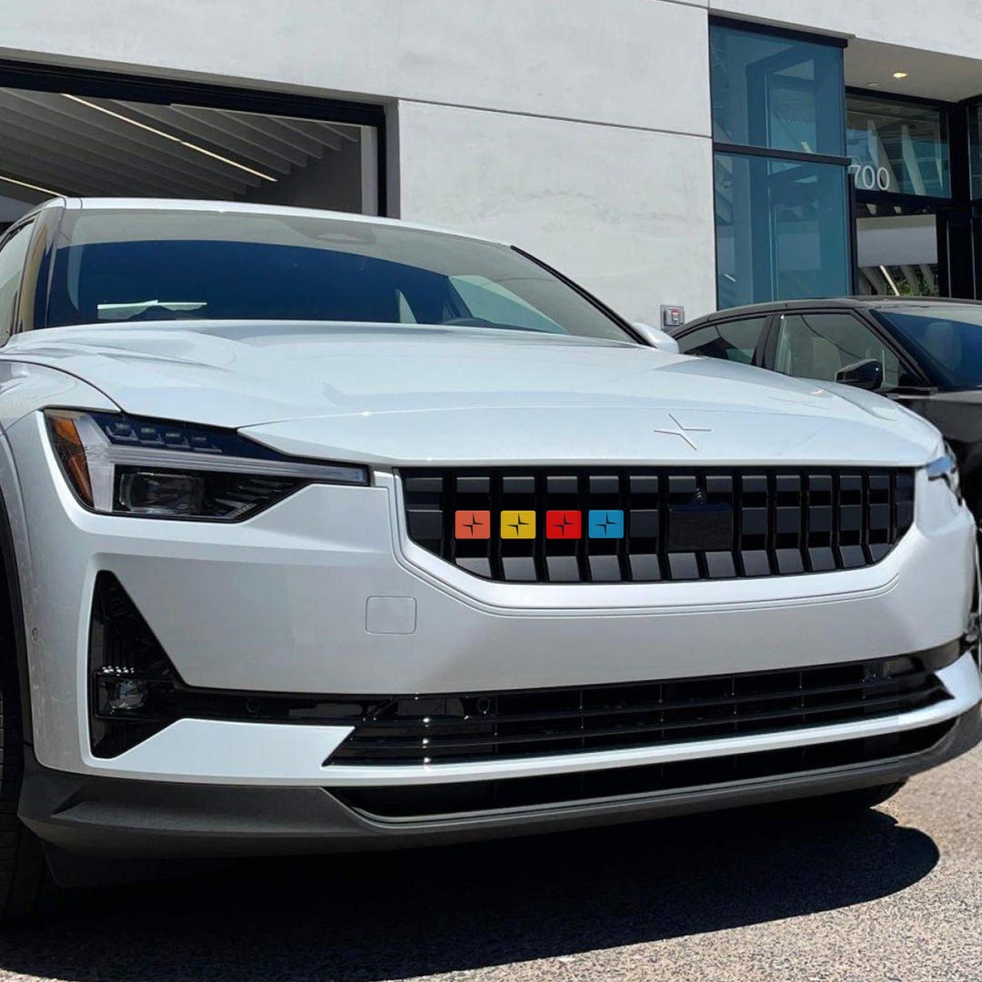 Polestar Grill Badge, 3D Printed Grille Badge, Custom Fit Premium ...