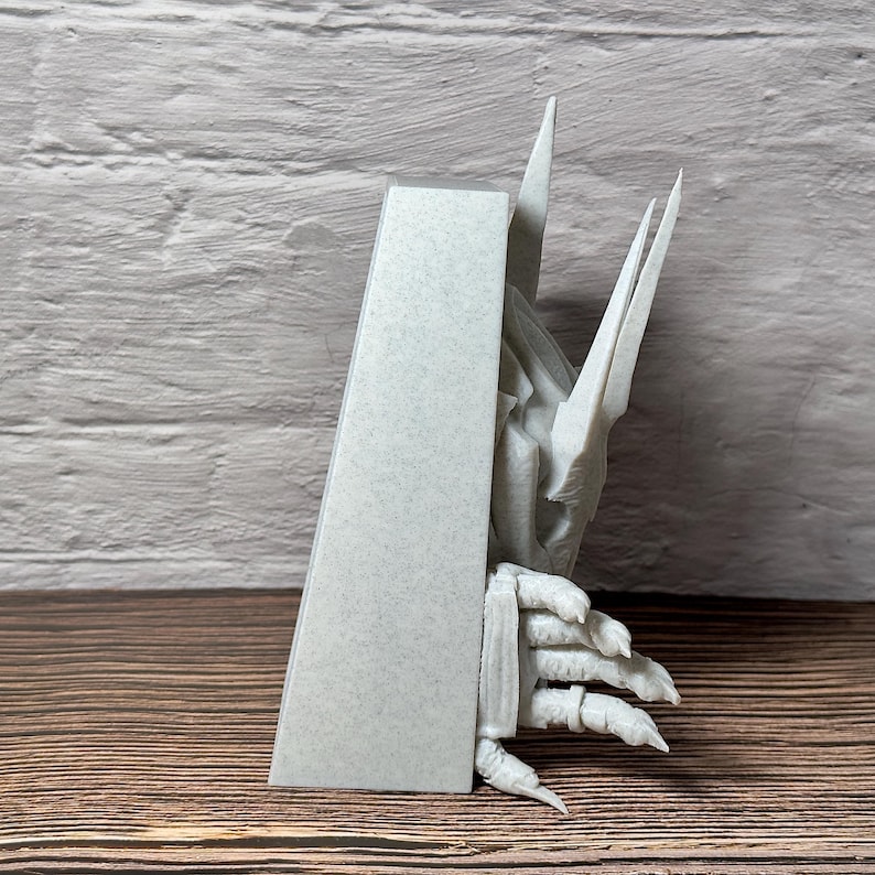 Sauron Book Nook Bookend | Fantasy Monster Booknook | 20 Cm Tall Book ...