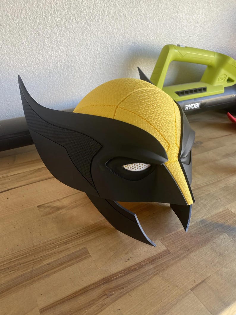 Stylish Textured Wolverine Face Mask for Cosplay PLA/PETG Available - Etsy