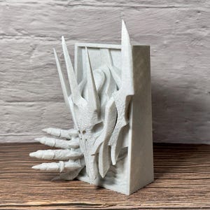 Sauron Book Nook Bookend | Fantasy Monster Booknook | 20 Cm Tall Book ...