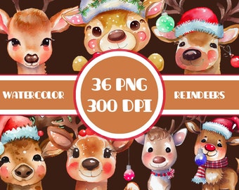 Cute Christmas Clipart - Etsy