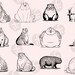 Chubby Cheetah SVG Bundle 64 Cut Files Obese Animals, Funny Cheetah ...
