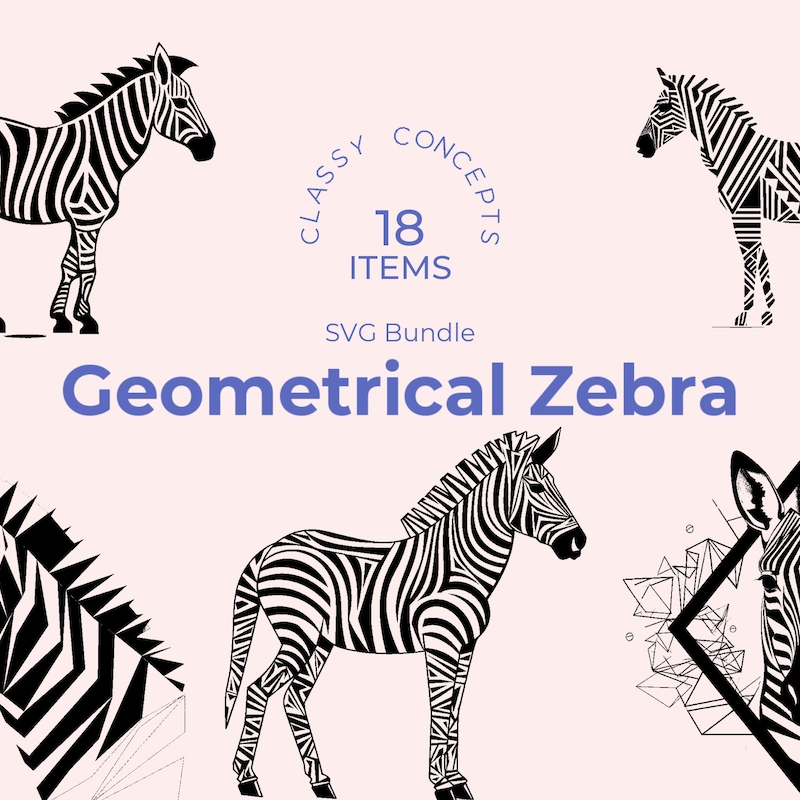 Zebra Cut File - Etsy