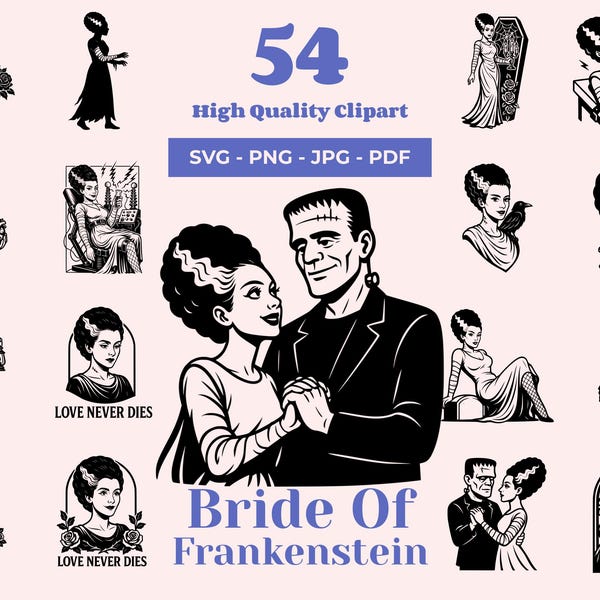 Bride of Frankenstein - Etsy