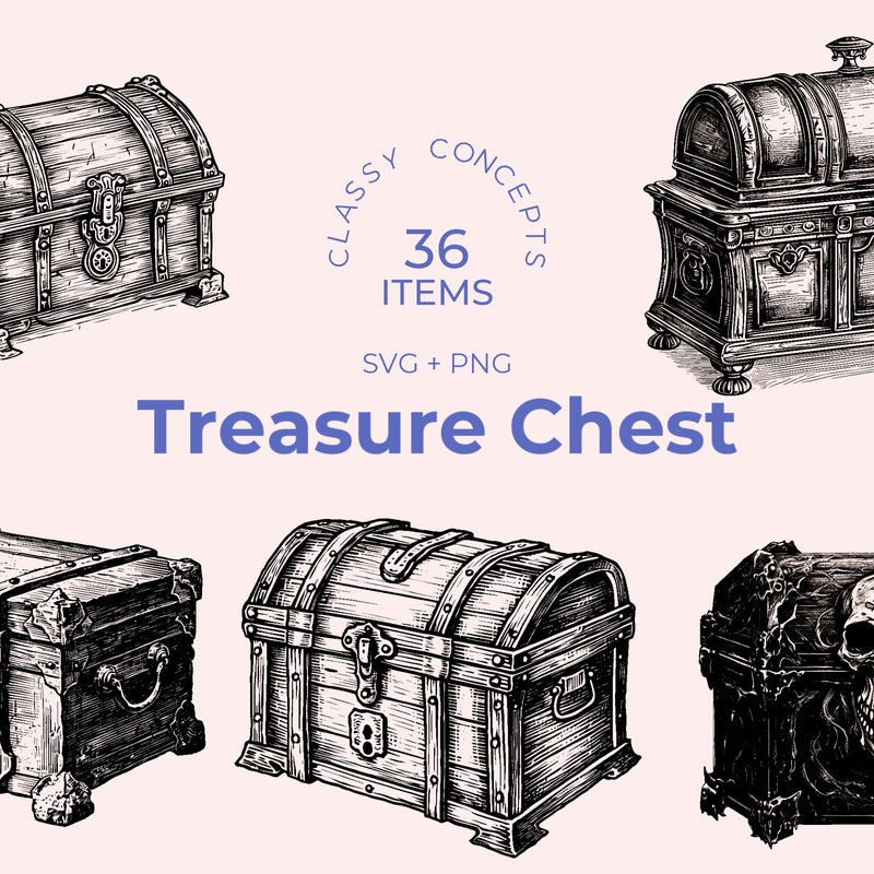 Treasure Chest - Etsy