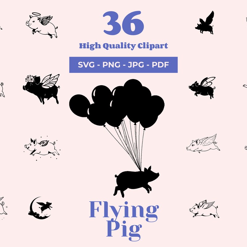 Flying Pig - Etsy