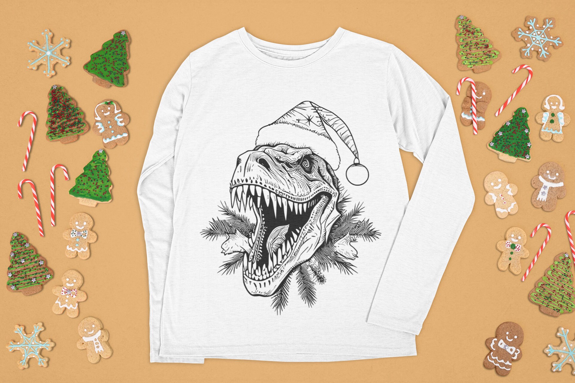 Christmas T-rex SVG Bundle 10 Unique Design Christmasaurus - Etsy