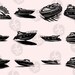 Speedboat SVG Bundle 64 Cut Files High-speed Boat Silhouettes for Laser ...