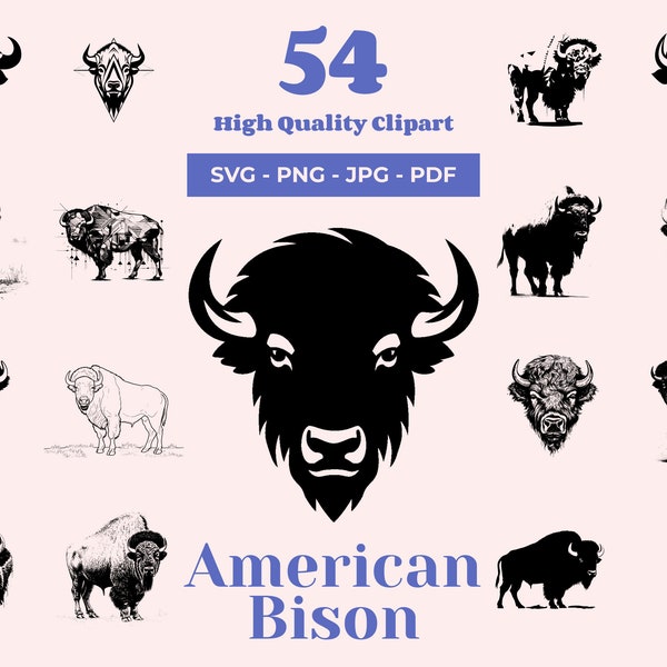 Buffalo Svg - Etsy