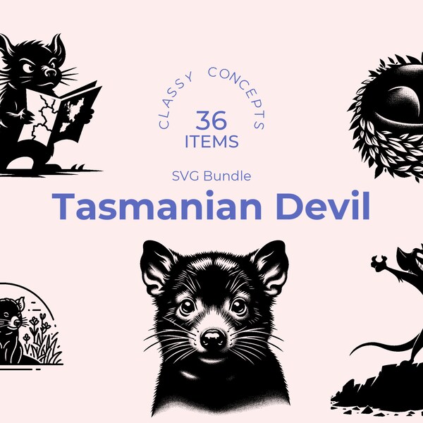 Tasmanian Devil Sublimation Designs - Etsy