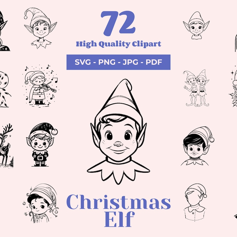 Elf svg - Etsy