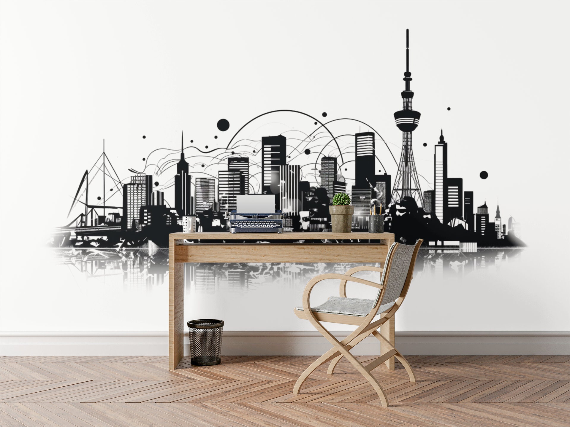 Futuristic City Skylines SVG Bundle - 16 Cyberpunk and Neon-inspired Cityscapes - Popular Cities ...