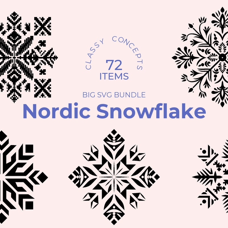Nordic Snowflake - Etsy