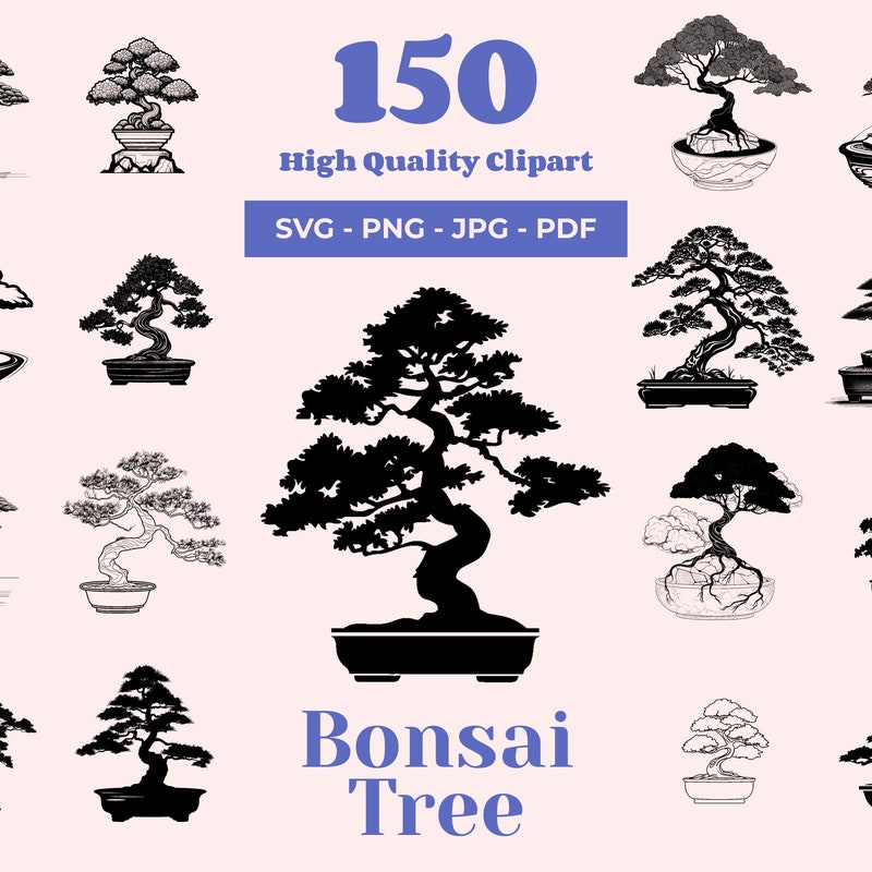 Bonsai Tree Laser Cut - Etsy