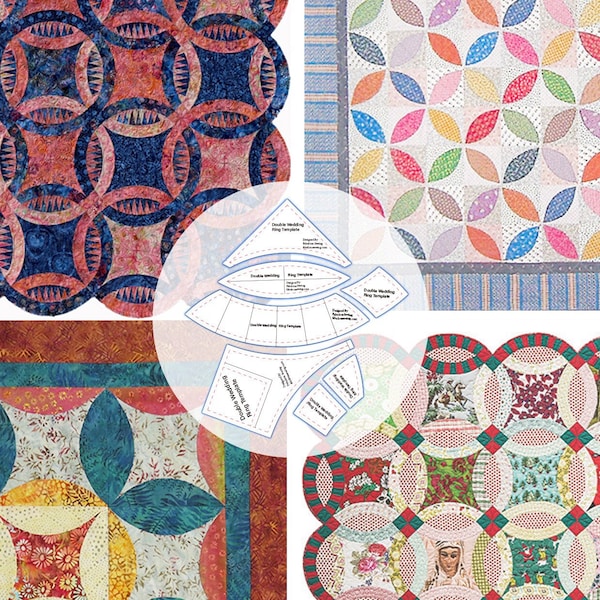 Wedding Ring Quilt - Etsy