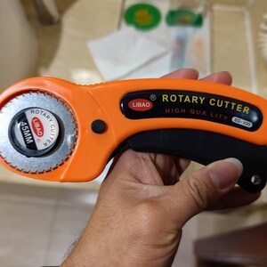 Fabulous Sewing Double Diamond Quilt Ruler, Rotary Cutter, Patchwork ...