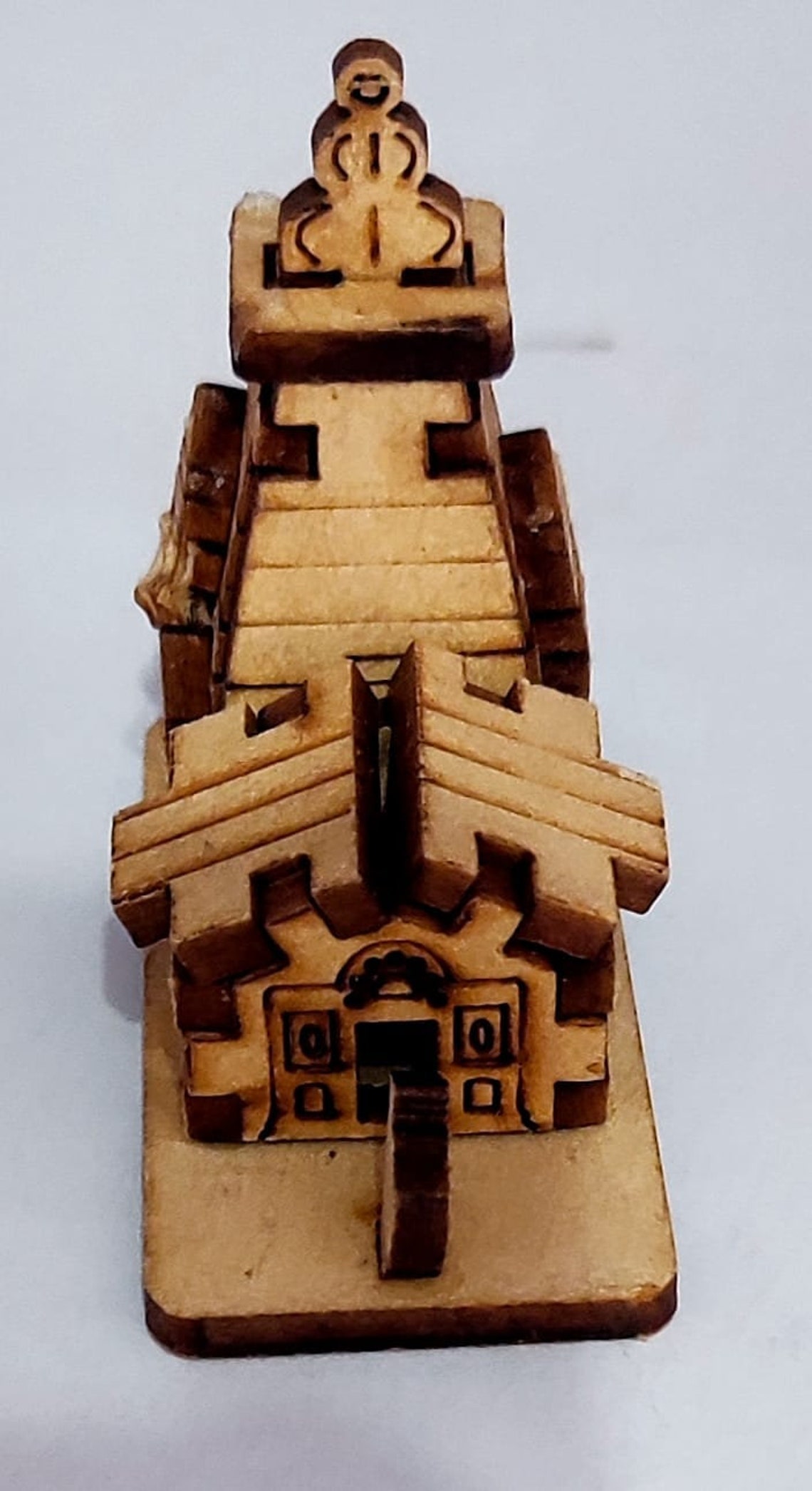 Tiny Laser Cut Wooden Kedarnath Temple - Etsy