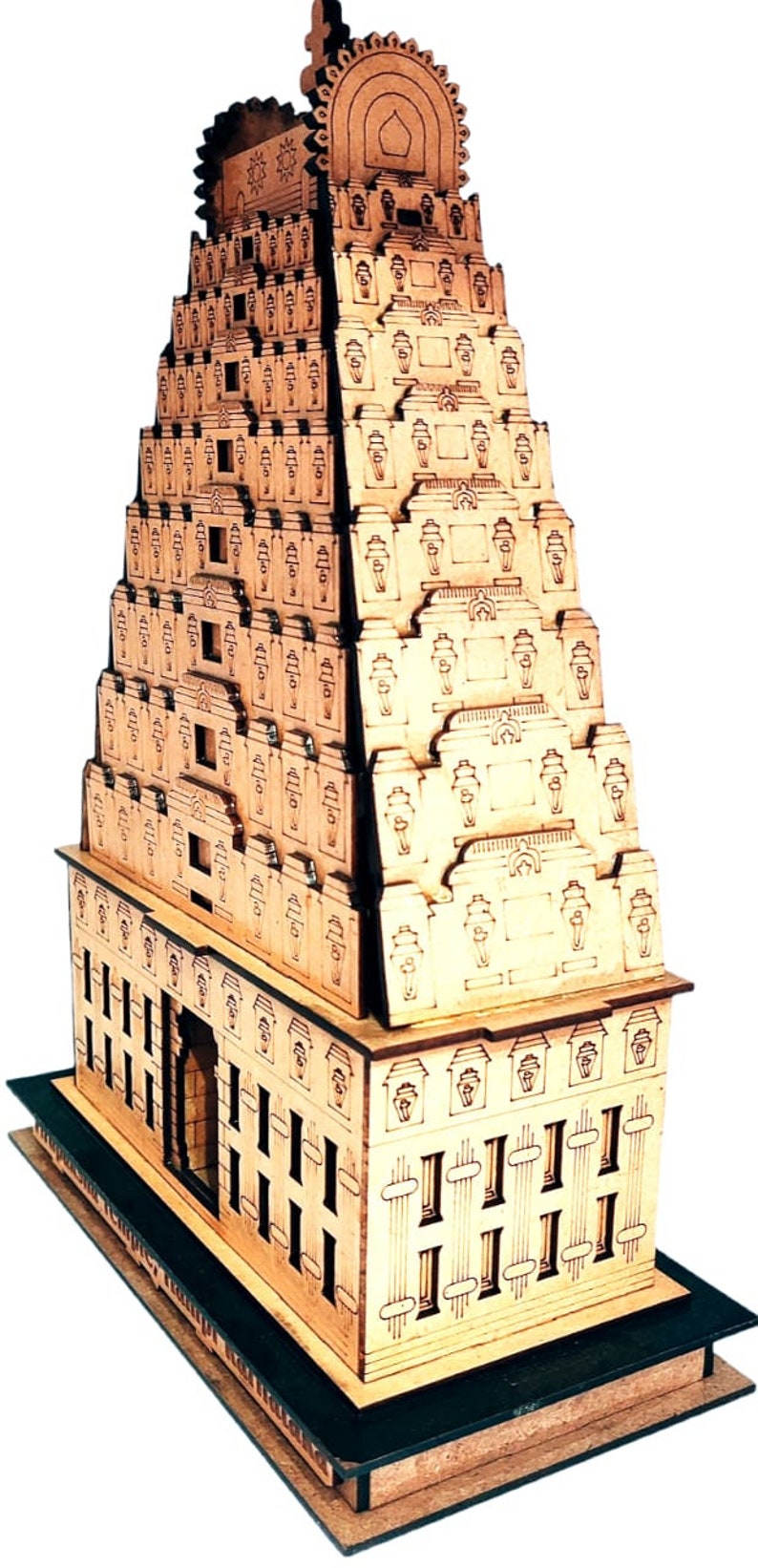 Virupaksha Temple, Hampi, Karnataka, A Wooden Handmade Replica/ Model ...