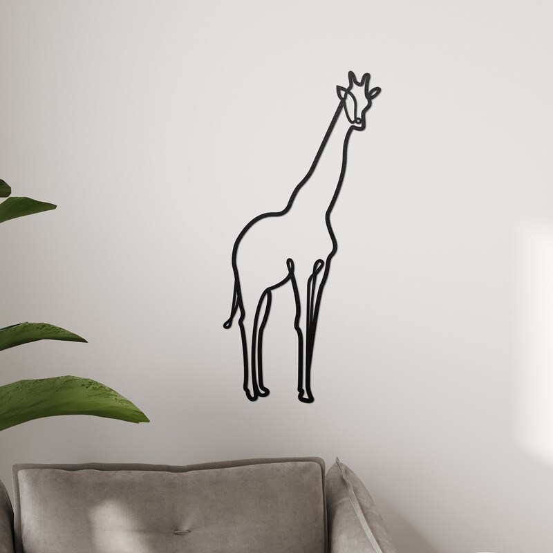 Giraffe Wall Decor - Etsy