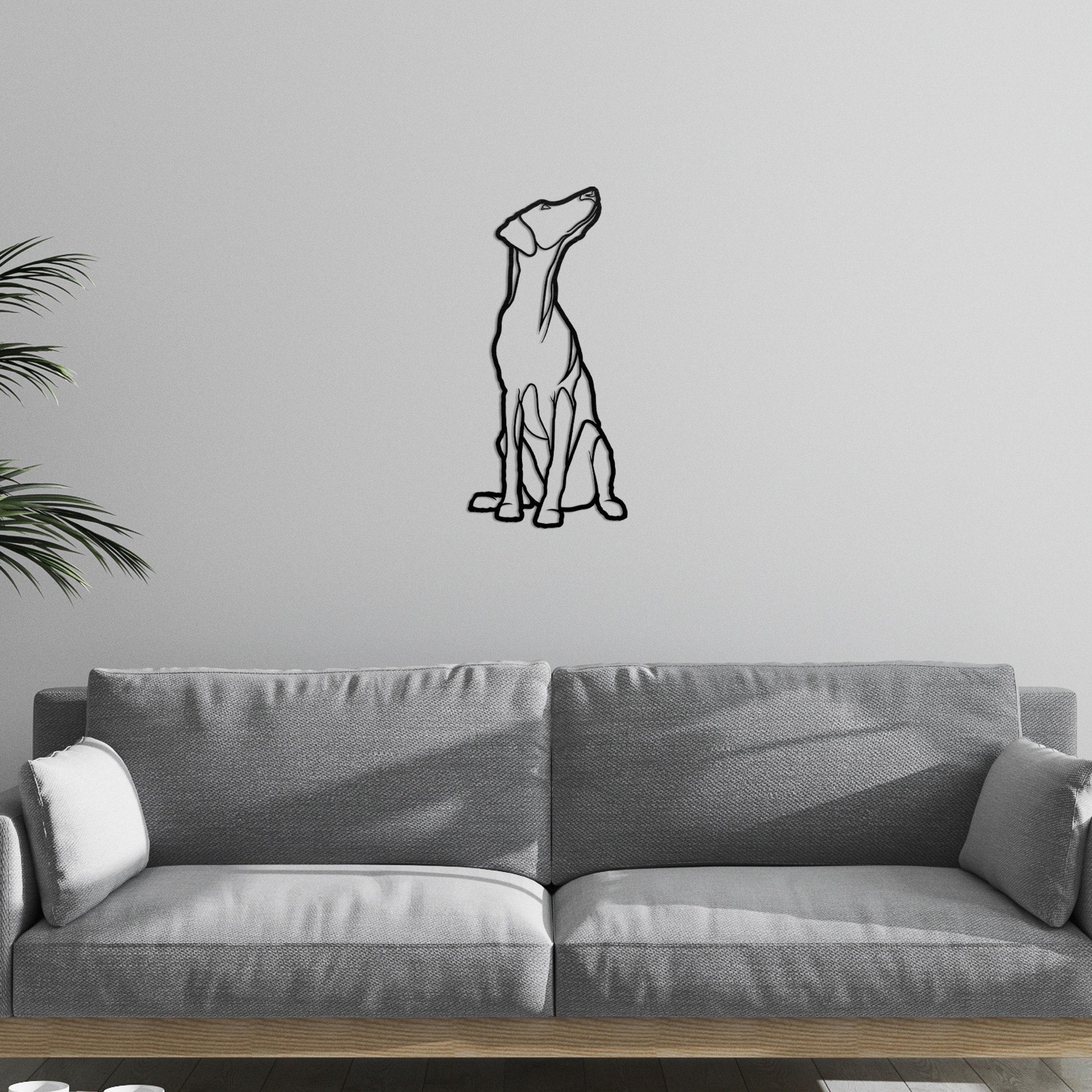 Wooden Dog Wall Art Dog Wall Decor Dog Wall Art Gift for - Etsy