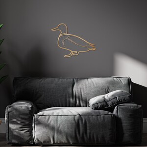 Wooden Duck Wall Art, Duck Wall Decor, Gift for Her, Lake Wall Decor ...