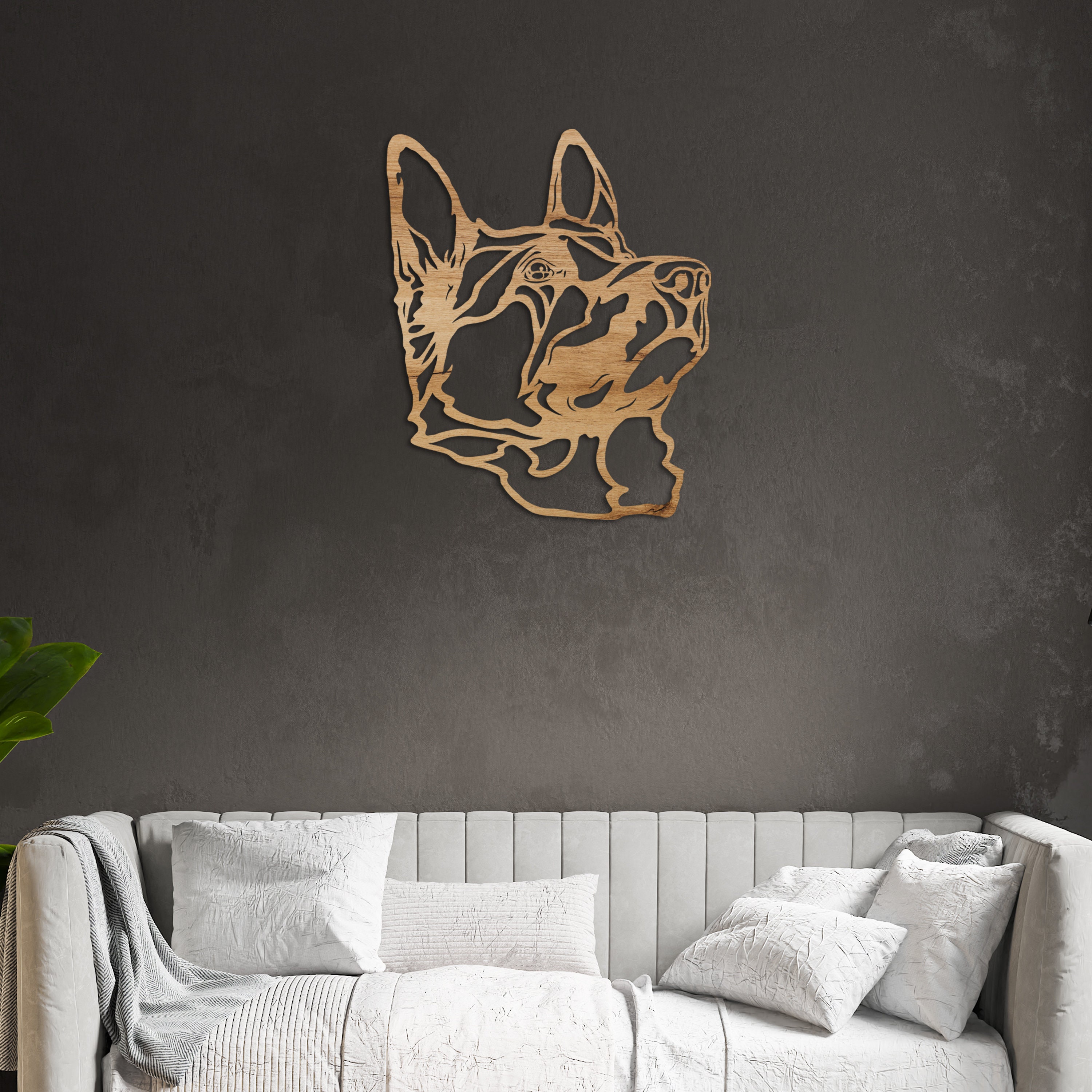 German Shepherd Wall Decor Dog Wall Art Laser Cut Wall Art - Etsy