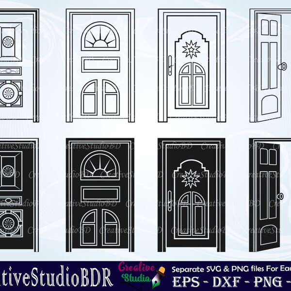 Open the Door Svg - Etsy