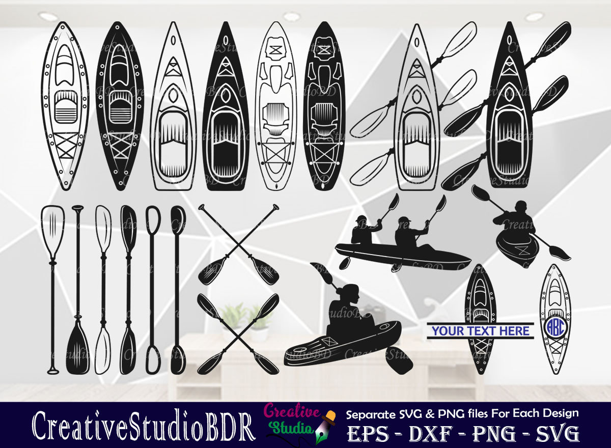 Kayak SVG Bundle Kayak Boot Svg Kanu Svg Wassersport Svg - Etsy Schweiz