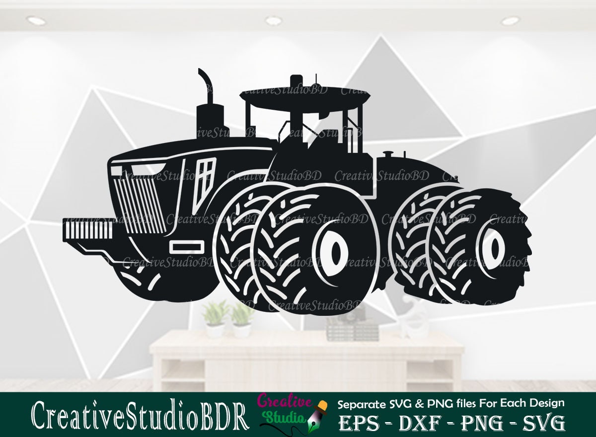 Tractor SVG Cut File Farm Tractor Svg Farming Svg Farm Life - Etsy