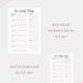 Weekly Planner Minimalist Printable & Digitally Instant Download A4/A5 ...