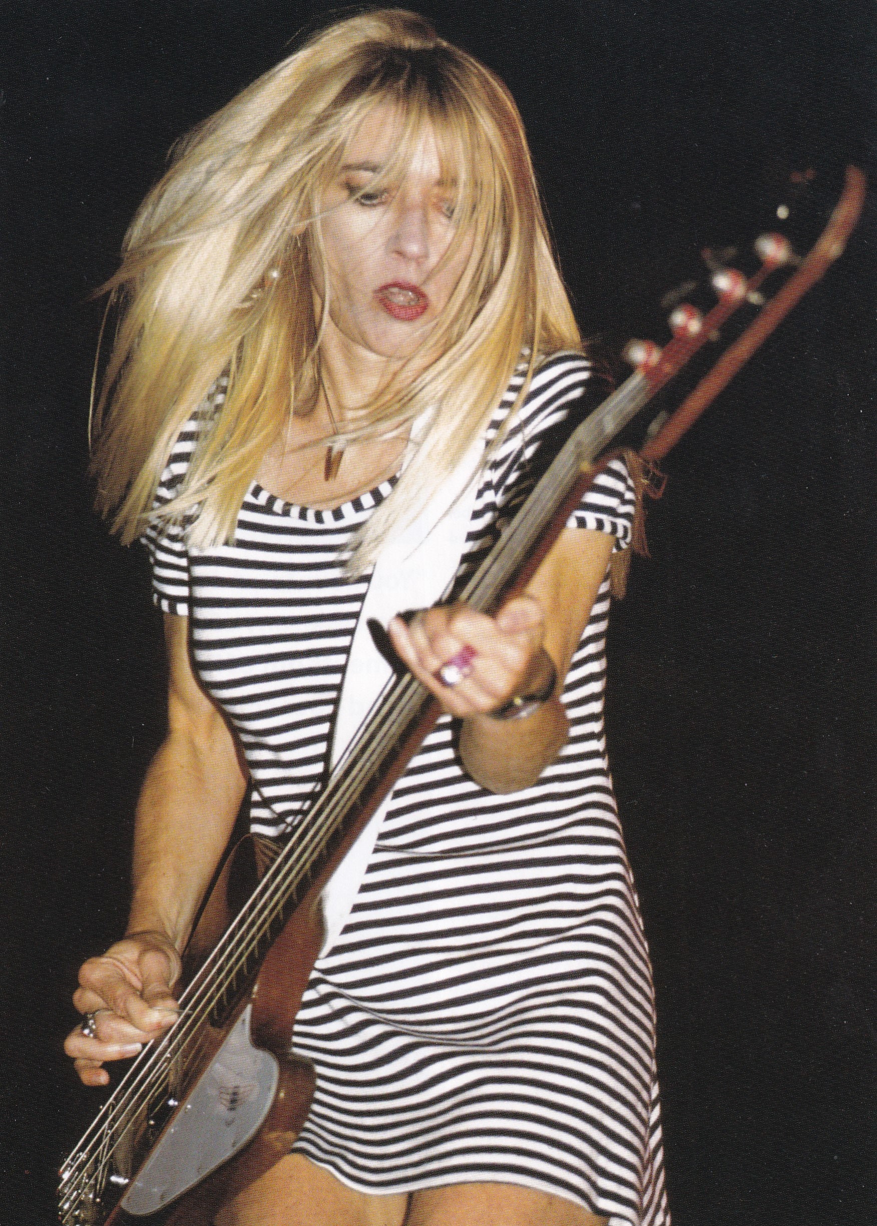 Original Vintage Mini Poster / Book Clipping & Card Frame Sonic Youth's ...