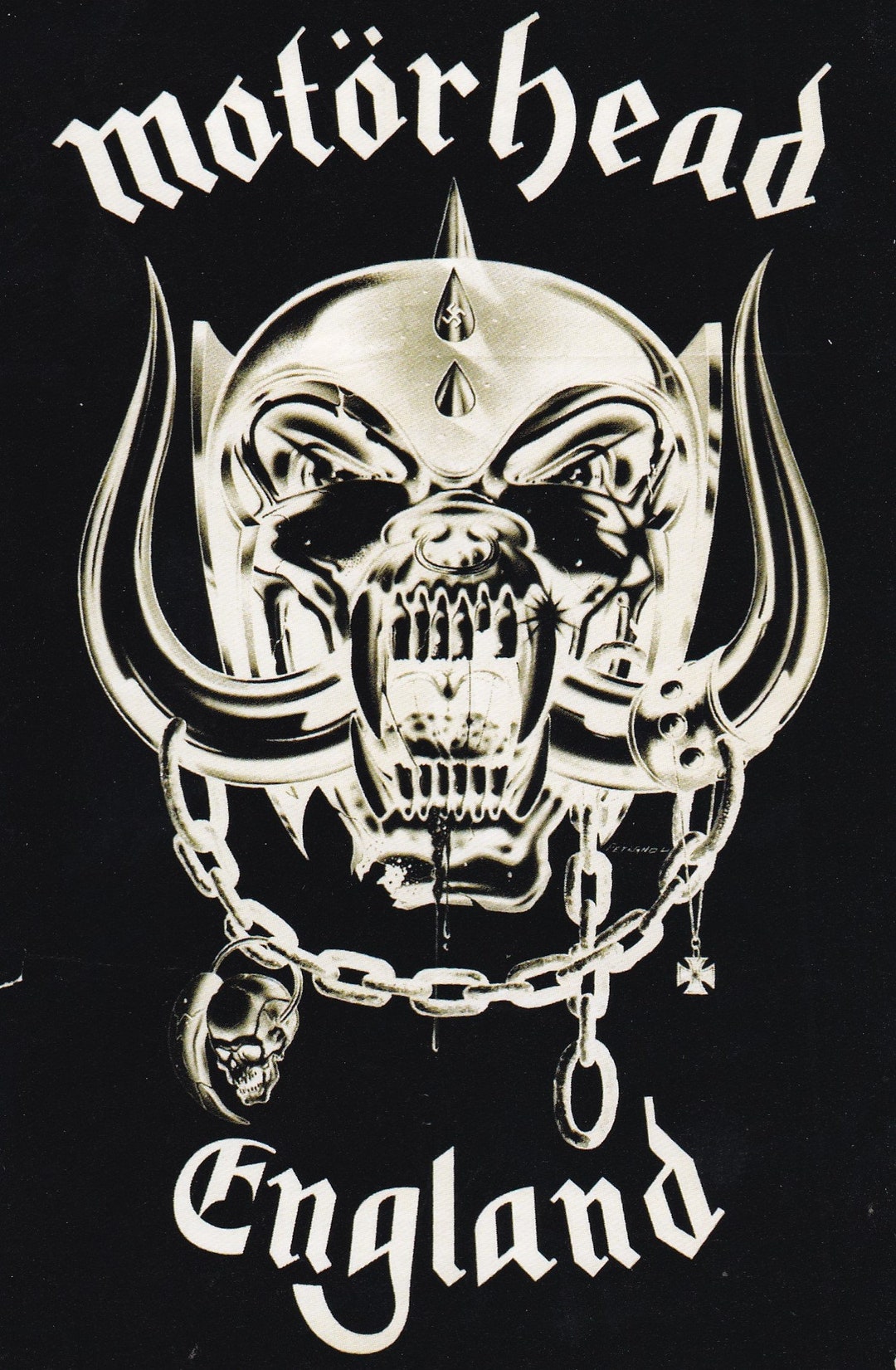 Original Vintage Mini Poster / Book Clipping - Motorhead - England ...