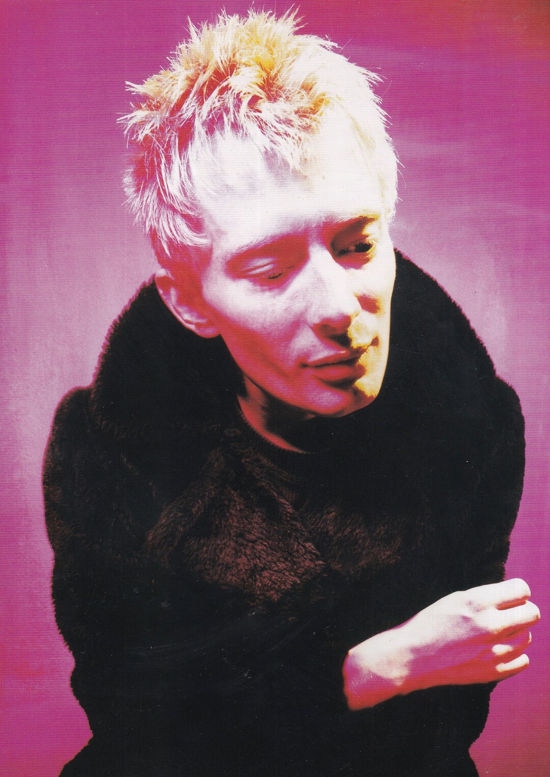 Original Vintage Mini Poster / Book Clipping - Thom Yorke (radiohead ...