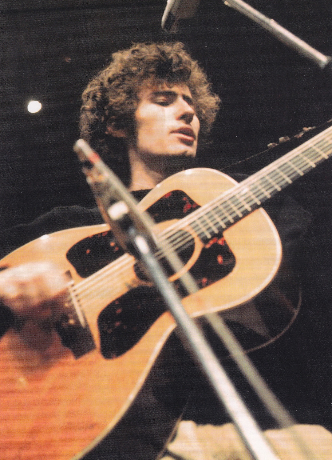 Original Vintage Mini Poster / Book Clipping & Card Frame - Tim Buckley ...