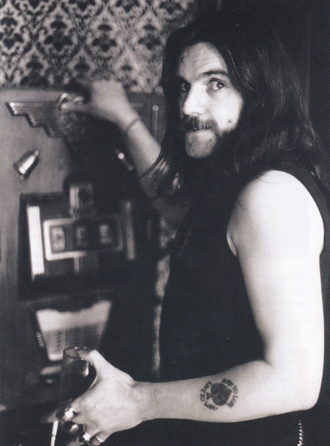 Original Vintage Mini Poster / Book Clipping & Card Frame - Lemmy ...