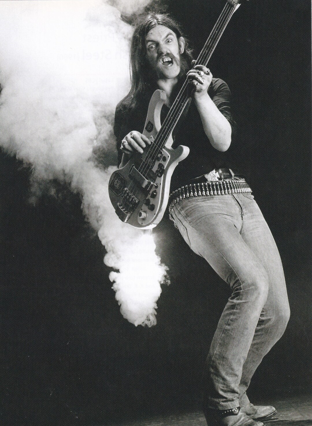 Original Vintage Mini Poster / Book Clipping & Card Frame - Lemmy ...