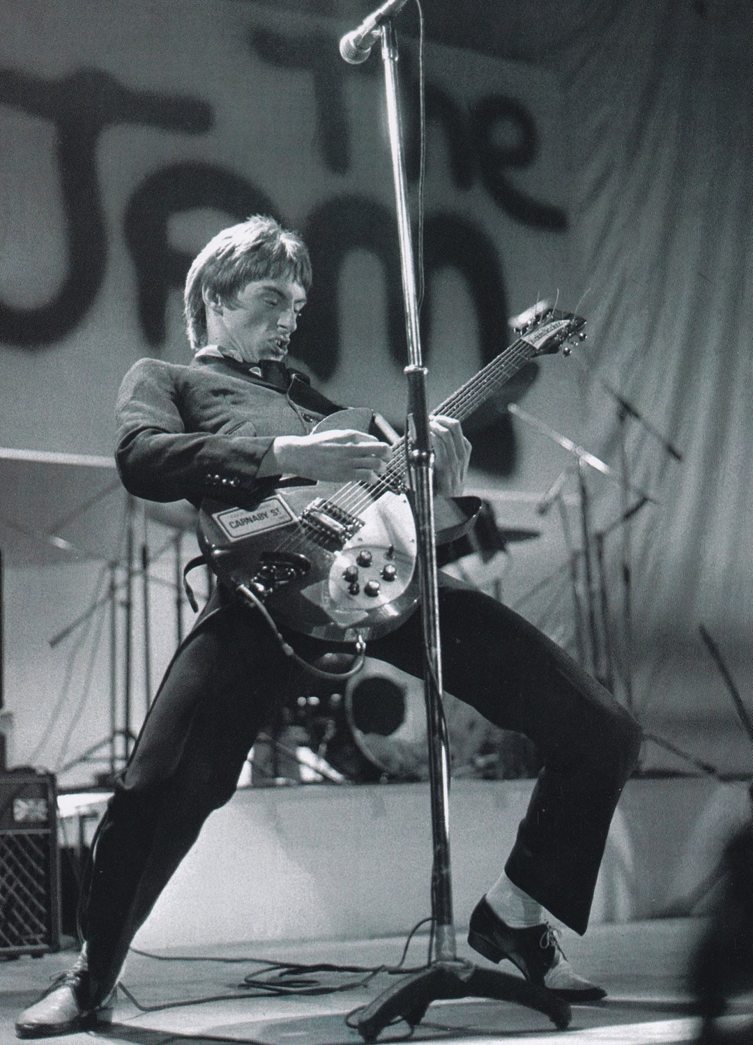 Original Vintage Mini Poster / Book Clipping - Paul Weller (the Jam ...