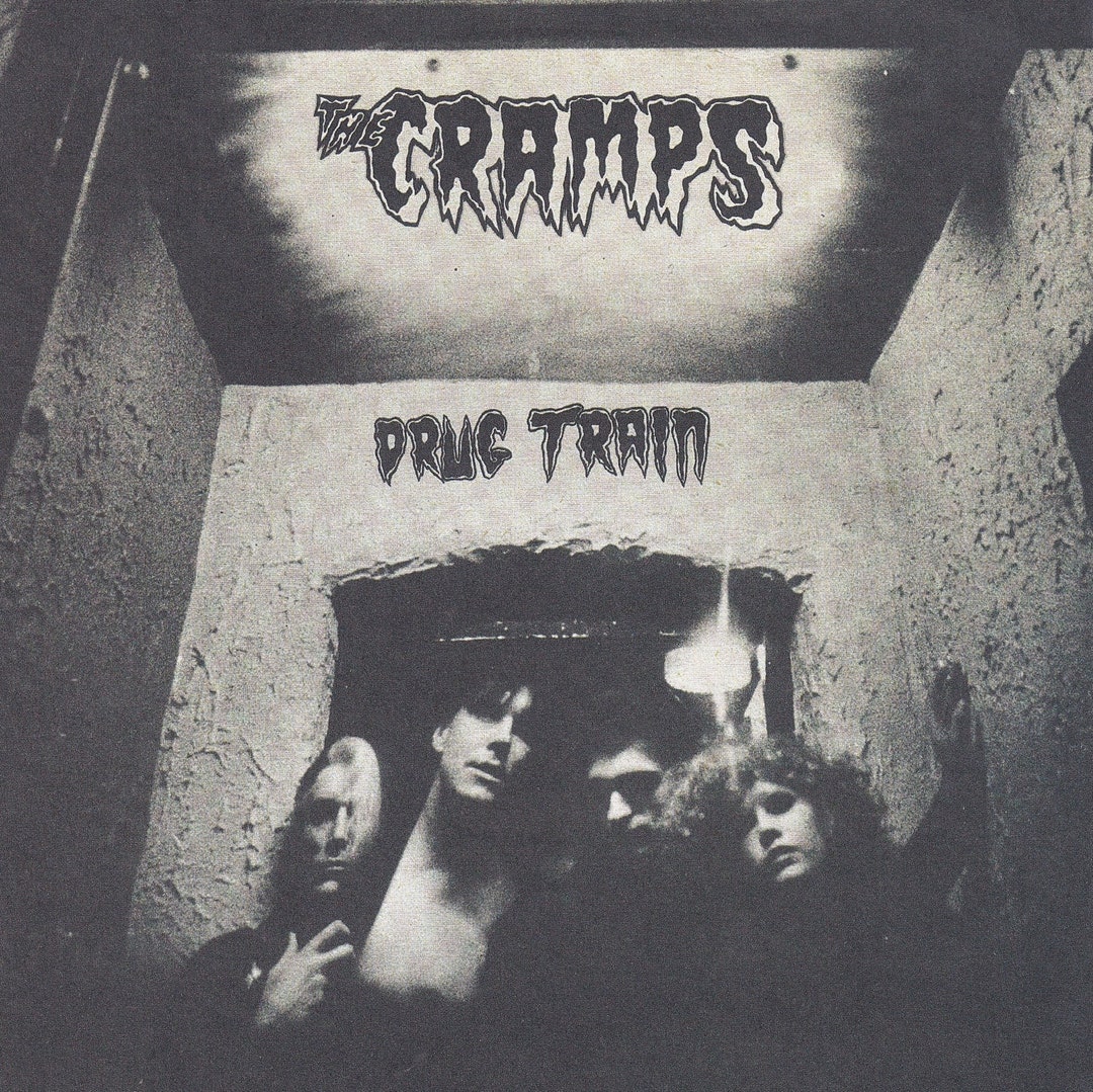 Original Vintage Mini Poster / Book Clipping - the Cramps - Drug Train ...