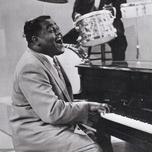 Original Vintage Miniature Poster & Card Frame - Fats Domino, 1950s - Etsy