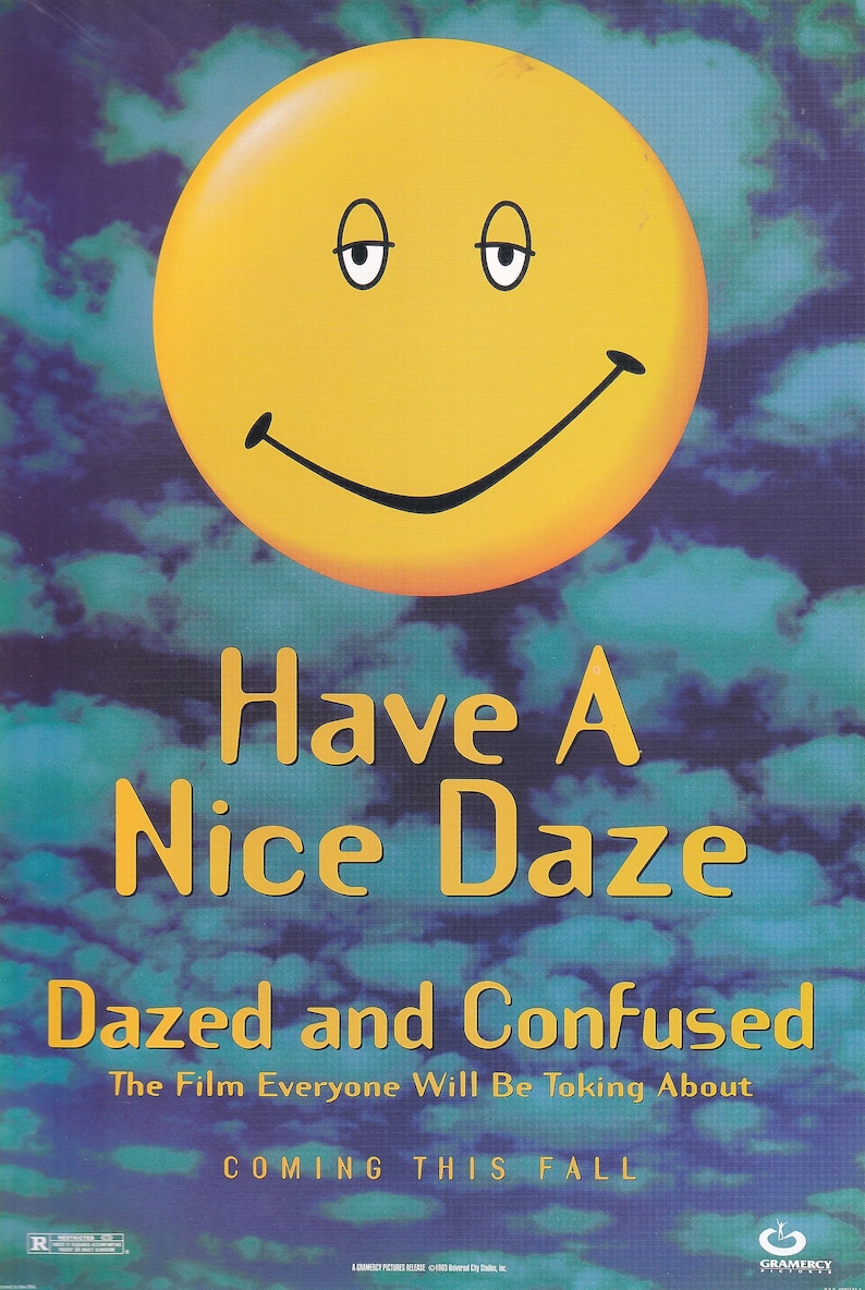 Original Vintage Mini Poster / Book Clipping - Dazed and Confused - Etsy