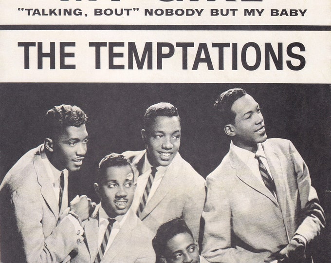 Original Vintage Mini Poster / Book Clipping - the Temptations - My ...