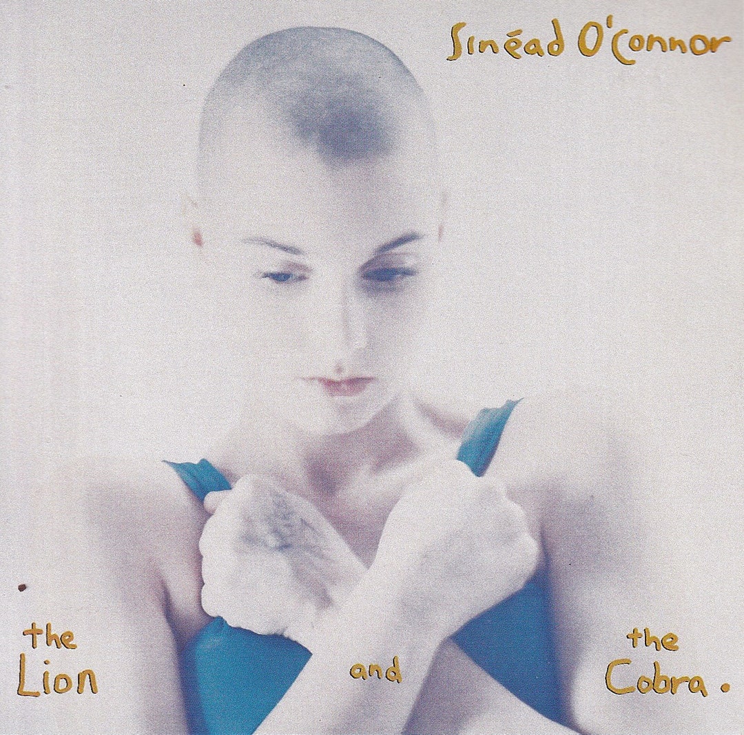 Vintage Sinead O'connor 'the Lion and the Cobra' Miniature Poster With ...