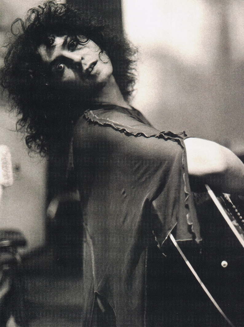 Original Vintage Mini Poster / Book Clipping Marc Bolan - Etsy